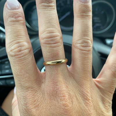 1965 Class Ring 10k Gold Ripon High School m P Initials Size 6.75 / N ...