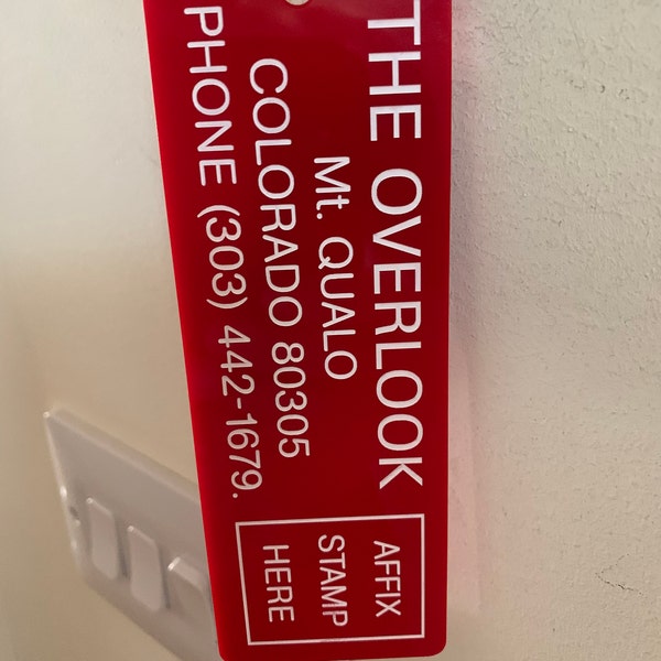 Room 237 - the Overlook Hotel Key Fob/keyring - Inspired by the Shining ...