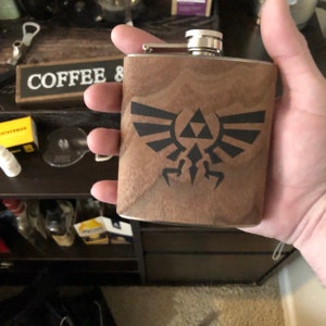 Classic Nintendo NES Controller Flask Real Maple Wood Wrapped - Etsy