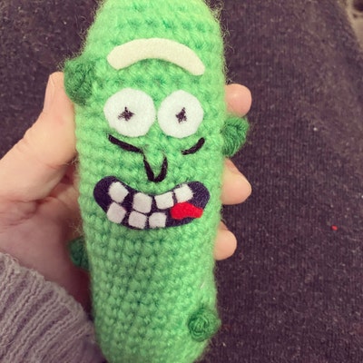 Pickle Rick Crochet Pattern - Etsy