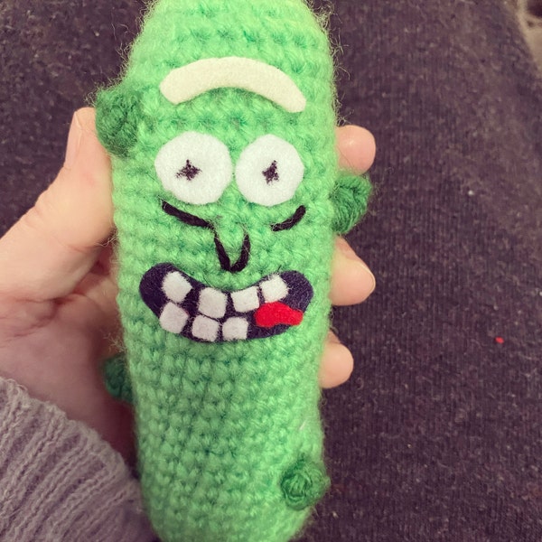 Pickle Rick Crochet Pattern - Etsy