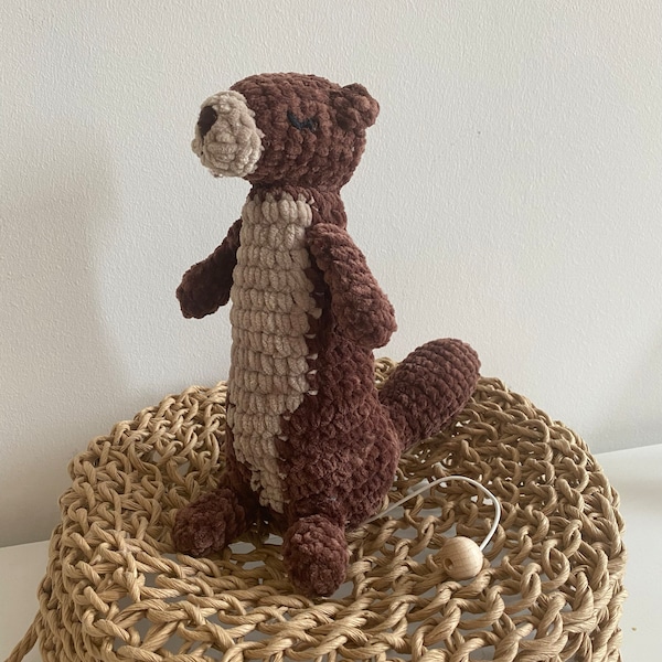 Crochet Pattern for Monty the Realistic Crochet Marmot Aka Groundhog ...