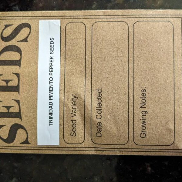 NEW 2025 Season Trinidad Pimento Seeds - Etsy