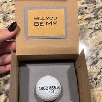 Groomsmen Proposal, Golf Ball Proposal, Groomsmen Golf Gift, Best Man ...