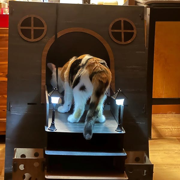 Bungalow Rabbit House,indoor Rabbit Castle, Rabbit Furniture, Extra ...