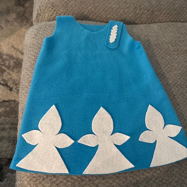 POPPY Costume Dress Girls Toddler Baby 9 12 18 24 Months 2T 3T 4T 5/6 ...