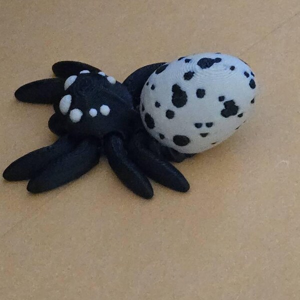 Mini Crow, Articulated, Flexible Fidget Sensory Toy, 3D Printed, Gifted ...