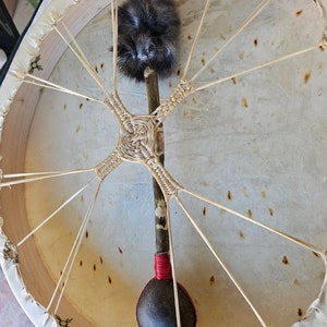 Custom Ritual Trance Mask, Deer Leather, Glass & Metal Beads, Norse ...