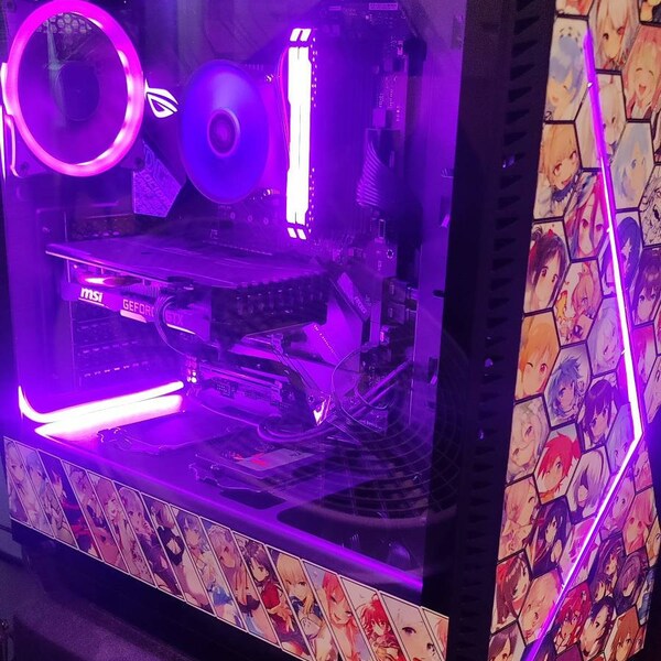 Asada Shino Inspired Sticker Window Style Anime Stickers Laptop ...