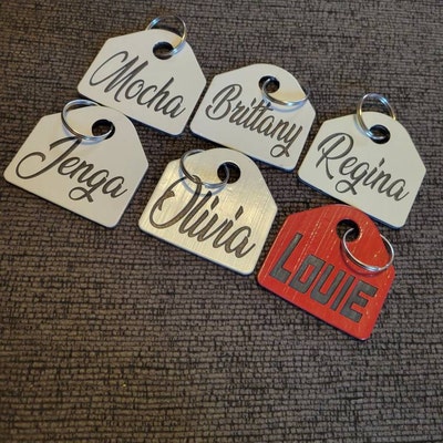 Goat Collar ID Tags - Etsy