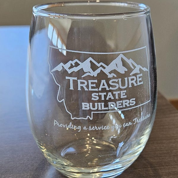 Personalized Your Logo Wine Glasses, Custom Wine Glass 19oz Wedding ...