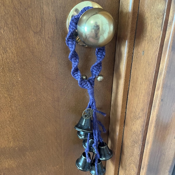 Witch Bells Wreath, Witch Bells for Door, Witch Bells Wind Chime, Door ...