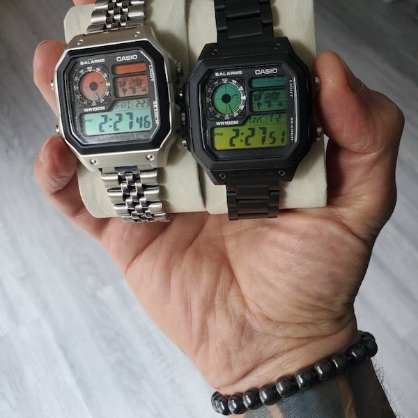 Casio AE-1200 Gradient Filter Screen - Etsy
