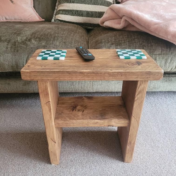 Reclaimed Solid Wood Radiator Shelf | Narrow Entryway Shelf | Reclaimed ...
