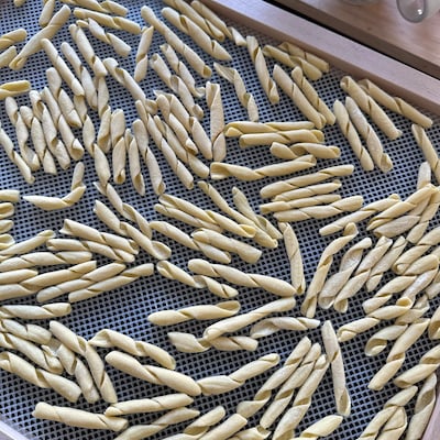 Brass FERRETTO for HOMEMADE FUSILLI, Calabrian Fusilli, Ferretto Pasta ...