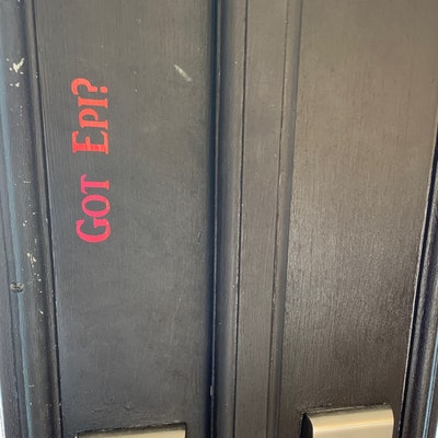 Got Epi Sign Decal Vinyl Sign Reminder for Epipens Allergies by Alert ...