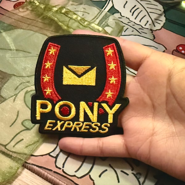 Iron-on Patch Set - "mouthwashing" Indie Horror Game Patches ("pony ...