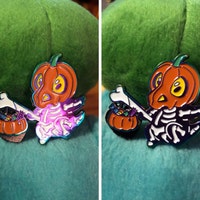 Blep Doggo Hard Enamel Pin by Cloudhedd Rose Gold or Black - Etsy Singapore