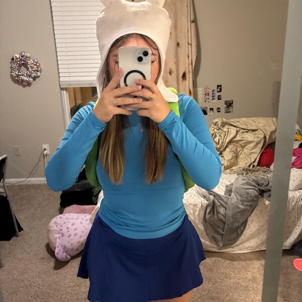 Adventure Time Finn Hat 5 SIZES: X-small, Small, Medium & Large, X-lge ...
