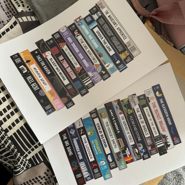 DW Inspired Series 9 Episodes VHS Stack - Etsy