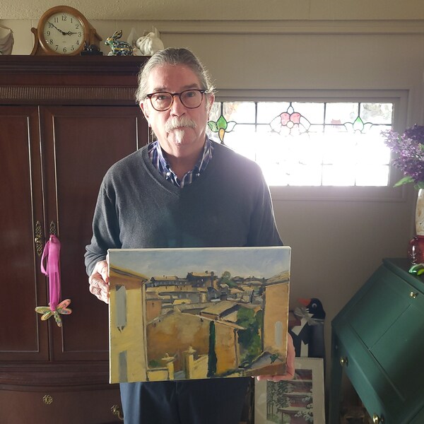 Original Oil Painting, Boat, Galilee, Narragansett, Rhode Island ...