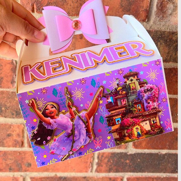 Encanto Favor Boxes - Isabela Treat Boxes - Isabela Party Favor ...