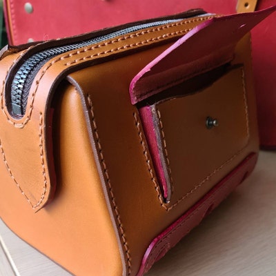 Dopp Kit Pattern Toiletry Bag Pattern Leather DIY Pdf Download Leather ...