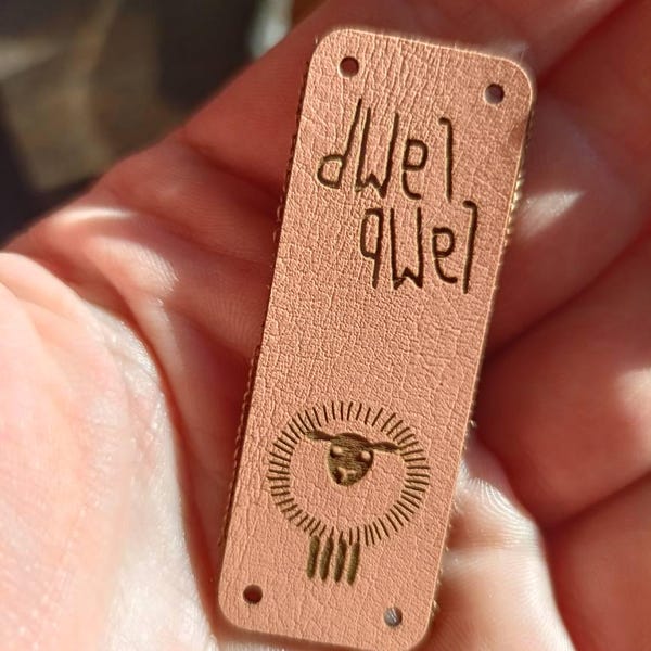 Personalized Zipper Tags for Large Zipper Pulls - Set of 5 - Custom ...