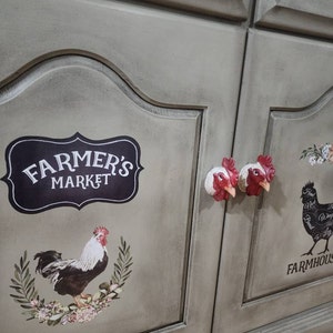 Red Crab Knobs Nautical Drawer Pull Cabinet Knobs Drawer - Etsy