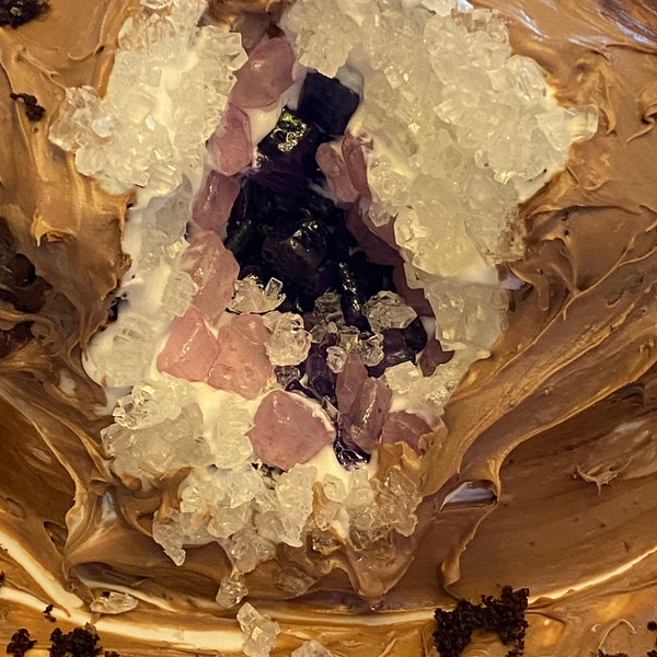 Beautiful Assorted Colour Edible Geodes, Rock Candy, Sugar Rocks for ...