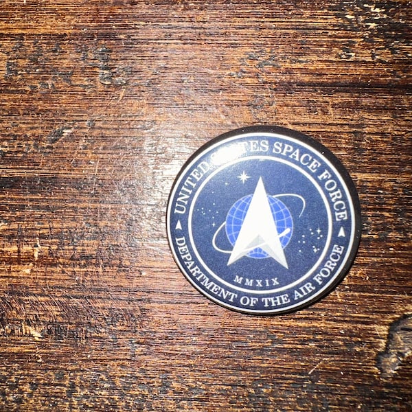 Space Force Button Pins, New Space Force Branch Pins, Air Force Space ...