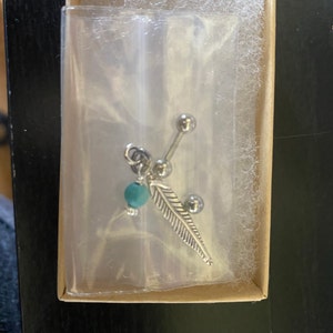 Boho Gypsy Tribal Feather Belly Button Ring Gold Feather | Etsy