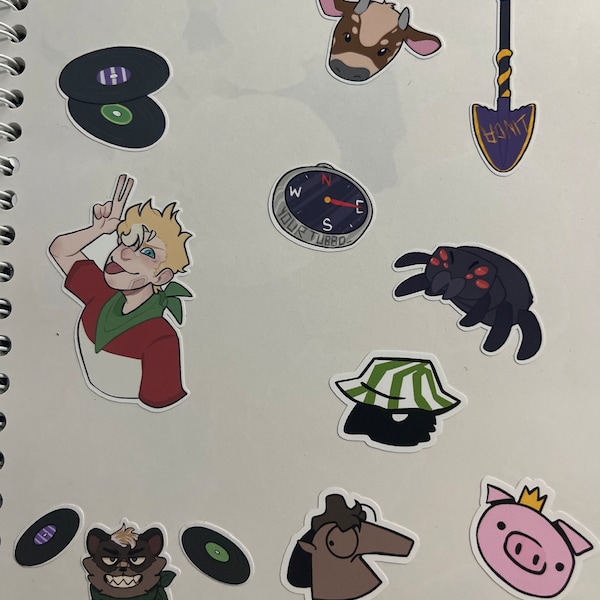 Tommyinnit Sticker Sheet Dream SMP / DSMP L'manberg, Pogtopia, Tubbo ...