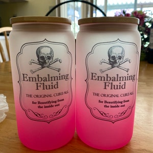 Embalming Fluid Tumbler, Gift for Embalmer, Macabre, Funeral Director ...