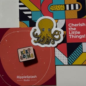 Cute Enamel Pin Bundle Sun and Cloud Enamel Pins Small Soft Enamel Pins ...