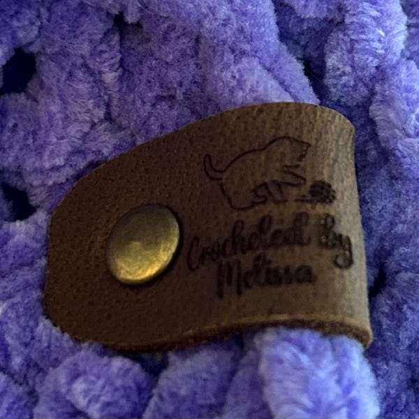 Personalized Label for Knitting,handmade Label With Logo,custom Leather ...