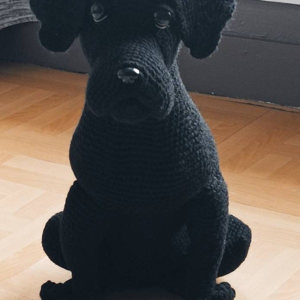 Great Dane Dog Crochet Pattern, Great Dane Crochet Pattern, Dog Crochet ...