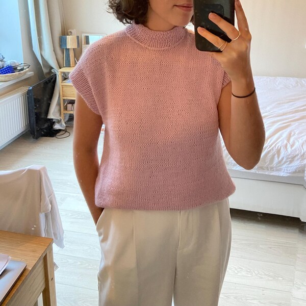 KNITTING PATTERN for Soft Loop Cardigan, Classic Sweater Cardigan With ...