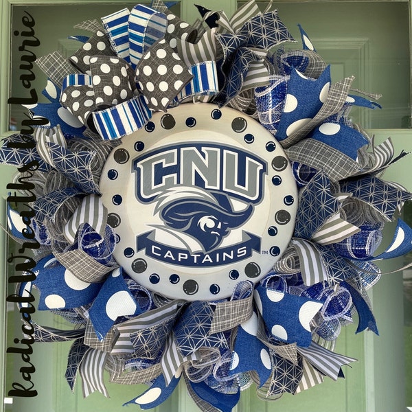 Christopher Newport University Captains CNU Vinyl Mascot Decal Sticker ...