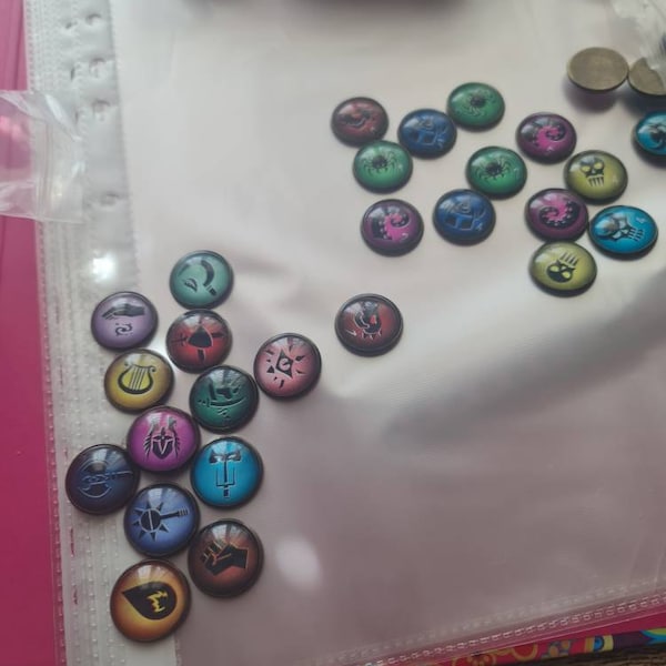 Dungeons and Dragons D&D 5E Compatible Premium Brass Backed Class ...