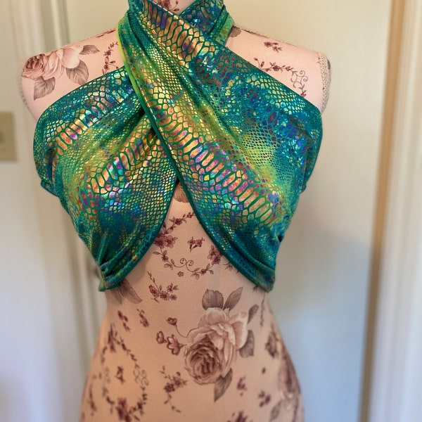 Wrap Top Sewing Pattern Bandeau Style | XS-XL | Instant Download | Easy ...