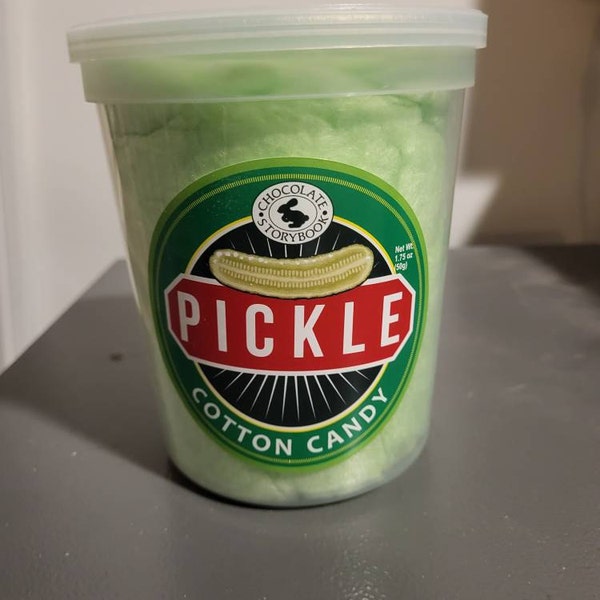 Pickle Cotton Candy - Etsy