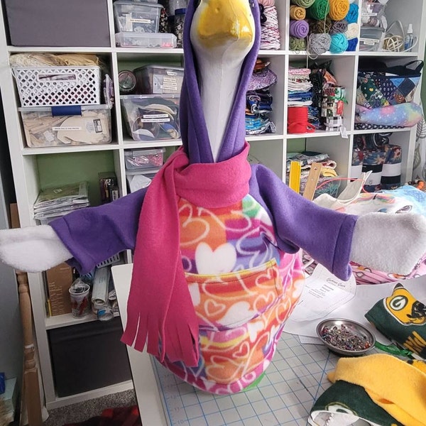 Goose Outfits Pattern for RUFFLED DRESS and Accessories. CHOOSE From 2 ...