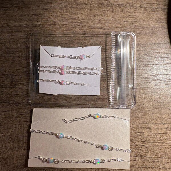 Sterling Silver Chain With 14K Gold Filled Beads. Mixed Metal Chain ...