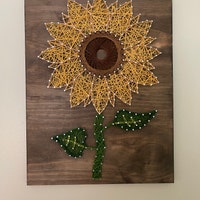 Daisy String Art Kit Adult DIY Kit Includes All Crafting Supplies ...