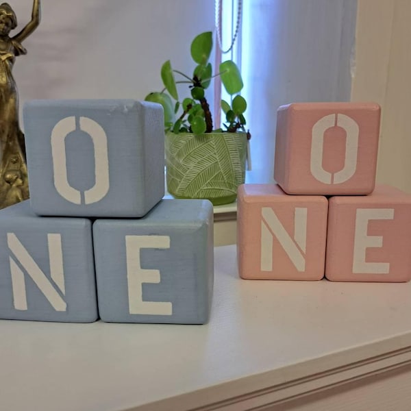 Large Solid Wood Building Blocks: Child Safe Nursery Decor - Etsy