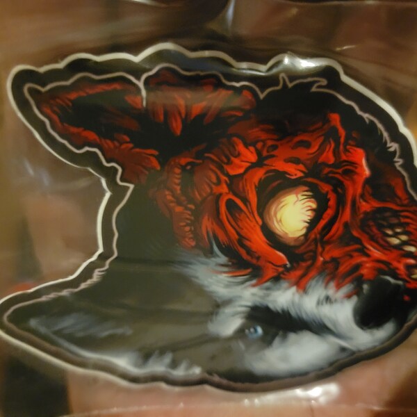 The Thing Husky 3" Sticker Decal - Etsy