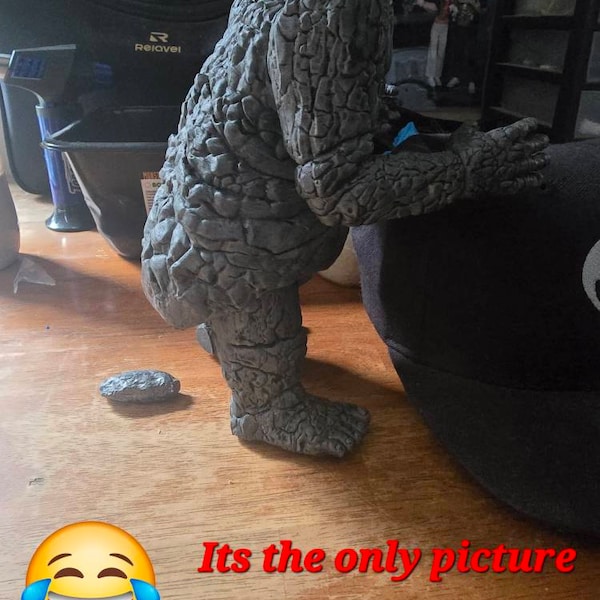 Neverending Story Hand Painted Rock Biter Pyornkrachzark Flexi ...