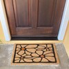 Aztec Pattern Welcome Mat | Tribal Design Doormat | Boho Entrance Rug ...