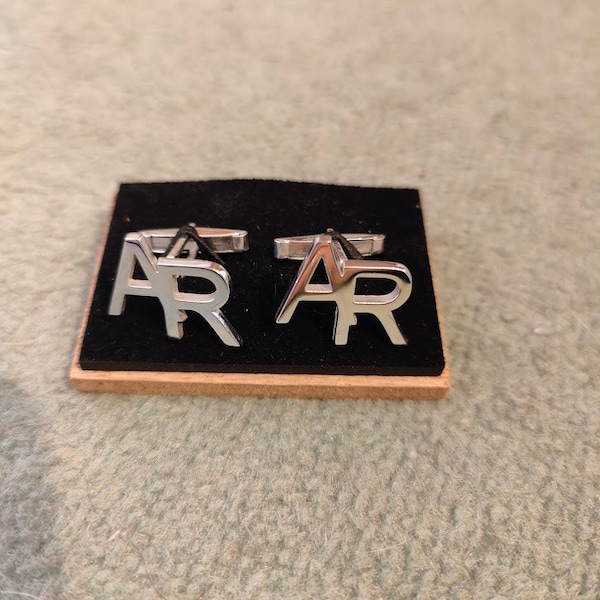 Customized Cufflinks - Personalized Name Cufflinks - Groom Wedding ...